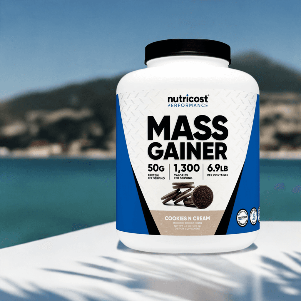 Mass Gainer 6.9 LB Cookies N Cream - 50g Protein, Creatine & Growth ...