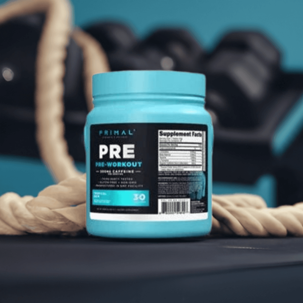 Pre-Primal® Pre-Workout for Peak Performance - Tropical Rain (447g ...